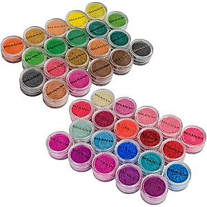 SHANY Eye Sparkle/Eye shadow Loose Powder - Set of 40 Colors(Pack of 1)