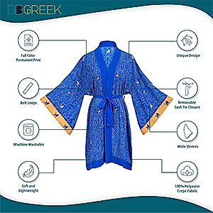 BBGreek Sigma Gamma Rho - SGRho Paraphernalia - Official Vendor - Kimono Robe - Mandala - Sorority Paraphernalia - L/X