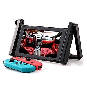 ECHZOVE Stand for Switch, Portable and Adjustable Car Holder and Playstand for Switch