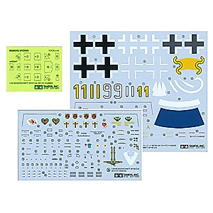 Tamiya 61117 1/48 Messerschmitt BF 109 G-6 Plastic Model Airplane Kit
