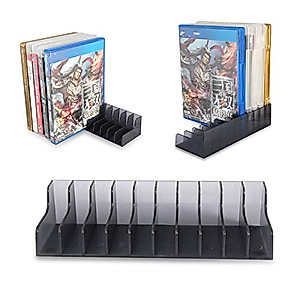 iFCOW Storage Stand CD Disk Holder Storage Rack for PS4/PS4 Slim/PS4 PRO Game Card Box