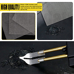 Mardatt 75Pcs 13" Plastic Welding Rods Assorted Set with Stainless Steel Mesh, 8 Types PP PU ABS PE TPO PA PC Plastic Welder Repair Rods Welding Strips for Auto Car Bumpers Kayak Repairs