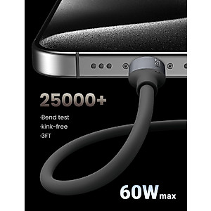 UGREEN Nexode 30W USB C Charger with 60W USB C Cable, iPhone 15 Charger Foldable GaN PPS Compact Fast Wall Charger Block for iPhone 15/14, Galaxy S24 Ultra/S23, Pixel 8 Pro, MacBook Air, iPad Pro