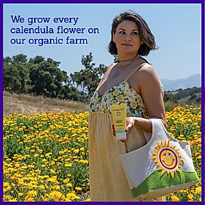 California Baby Calendula Cream (Unscented) | Soothing Baby Face Cream | 100% Plant-Based | Organic Calendula + Aloe Vera | Unscented Lotion For Sensitive Skin | Allergy Friendly | 1.8 oz / 51g