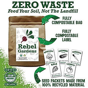 Organic Microgreen Seeds - Non-GMO Microgreens Sprouting Kit - Broccoli, Kale, Spicy, Mild, and Sandwhich Mix for Planting Indoor Sprouts