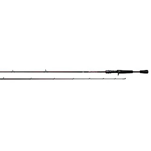 Daiwa Fuego Spinning Rod 6ft 6in Medium 2 Piece, Multi, One Size (FGO662MFS)