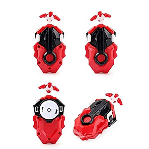 ASVEXKW Bey Battling Gyro Top Burst Blade Toy Great Birthday Gift Present for Children Kids Boys Ages 6 8 10 12+ Combat Battling Game Set 12 Spinning with 1 Battling Top Stadium 4 Launchers