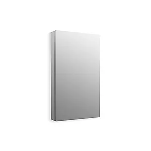 KOHLER K-28031-NA Verdera Medicine Cabinet with Slow-Close Mirror Door & Adjustable Shelves, Rectangular Frame, 24" x 40"