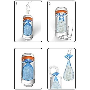 Prince Lionheart TWIST’R Diaper Disposal Refill Bags, 20 Pack