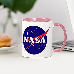 CafePress NASA Meatball Logo Mug Ceramic Coffee Mug, Tea Cup 11 oz