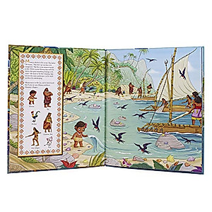 Disney Princess and Moana 4-Book Look and Find Collection with Slipcase PI Kids