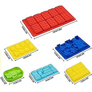 INKU Chocolate brick Candy Silicone Mold (6)