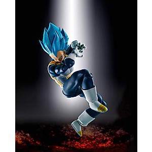 TAMASHII NATIONS Bandai S.H. Figuarts Super Saiyan God Super Saiyan Vegeta Dragon Ball Super: Broly Action Figure