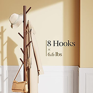 Pipishell Coat Rack and 5 Tier Bookshelf