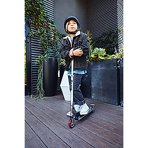 Razor A2 Kick Scooter for Kids – Wheelie Bar, Foldable, Lightweight, Front Vibration Reducing System, Adjustable Height Handlebars & Jr. Lil' Kick Scooter