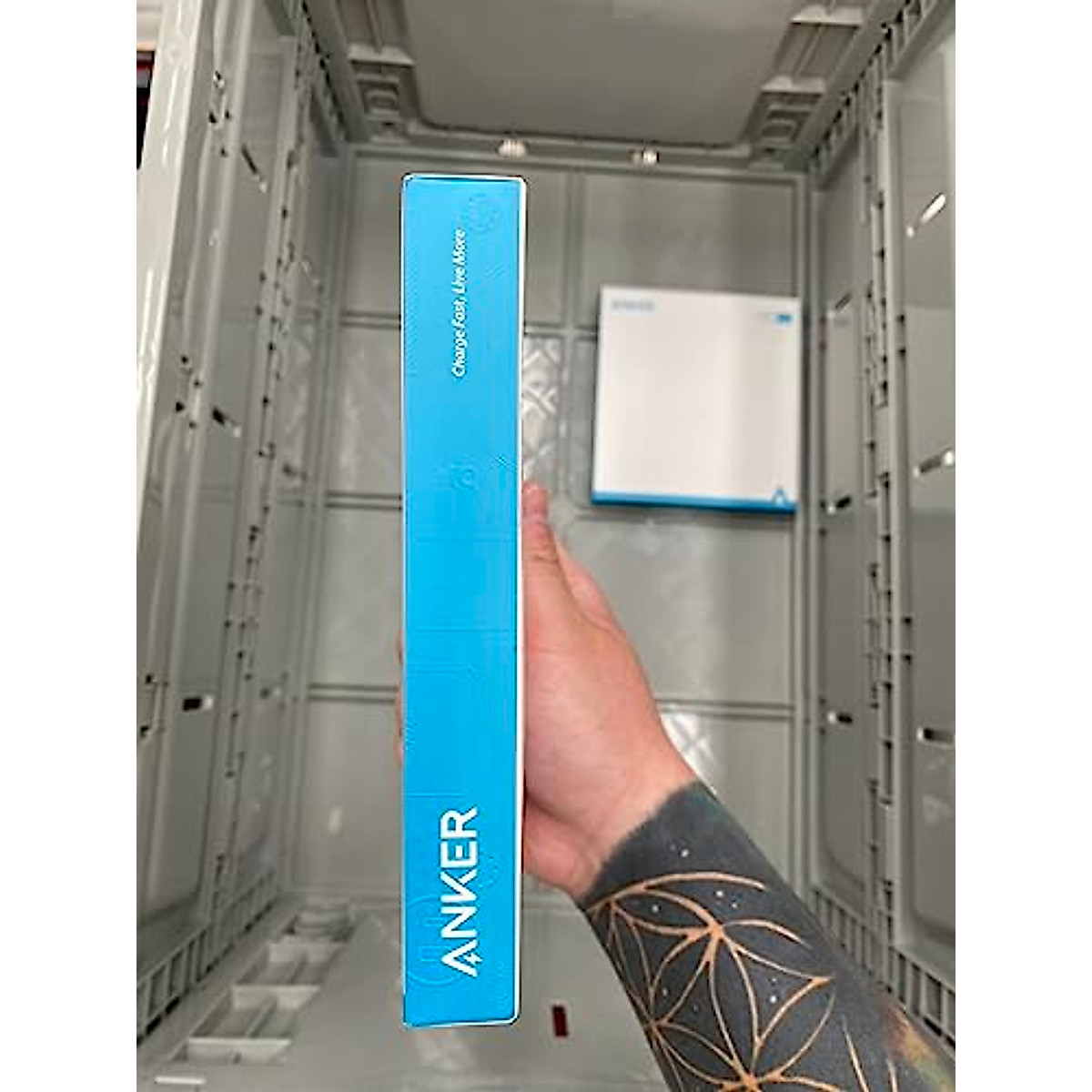 Anker USB C Power Bank, PowerCore Essential 20000 PD (18W) Power Bank, High Cell Capacity 20000mAh Portable Charger Battery Pack for iPhone 12/Mini/Pro/Max Pro/11/X, Samsung (PD Charger Not Included)