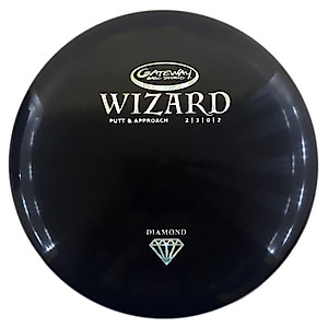 Gateway Disc Sports Diamond Wizard Putter Golf Disc [Colors May Vary] - 173-176g
