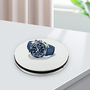 Xeternity-Made XMSound Rotating Display Stand,18inch/45cm 110V Electric Motorized Rotating Turntable Display Stand (White)