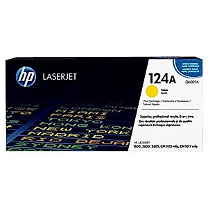 HP 124A (Q6002A) Original Toner Cartridge - Single Pack