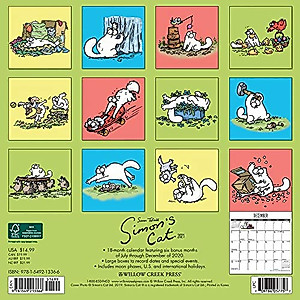 Simon's Cat 2021 Wall Calendar