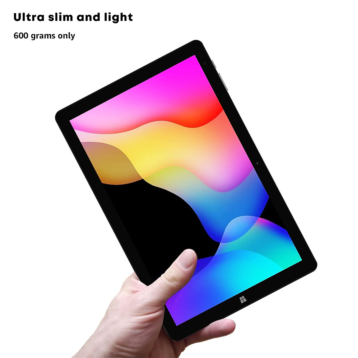 CHUWI Hi10 X Tablet PC, 10.1" Touchscreen 1920x1200P (6GB RAM 128GB Storage) Intel N4120 Processor, 2-in-1 Convertible, 5MP and 2MP Cameras, Windows 10