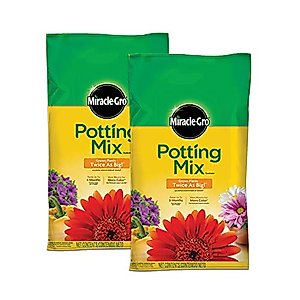 Miracle-Gro Potting Mix, 16 qt., 2-Pack