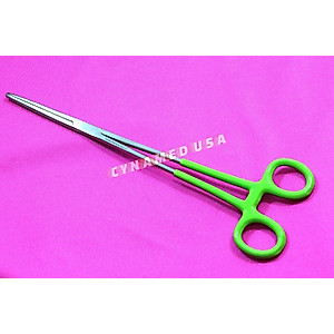German Stainless Straight Forceps, Hemostat Forceps clamp 10" (Cynamed Brand) … … …