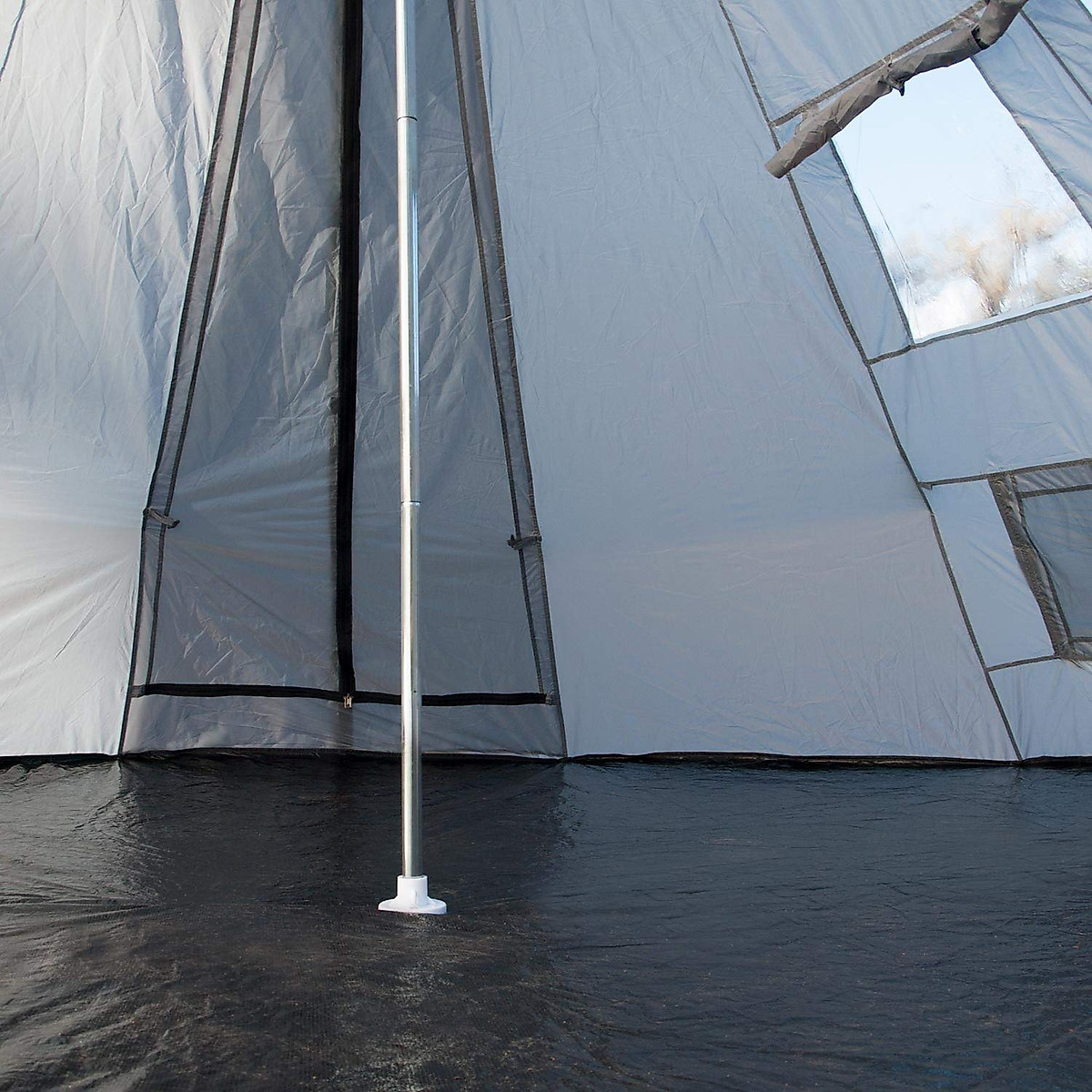 Winterial Camping Tent, 1/3/6 Person Lightweight Personal Bivy 1 to 6 Person Tent with Waterproof Tent Rainfly, Durable Stitched Tent for Camping, Beach, Backpacking,