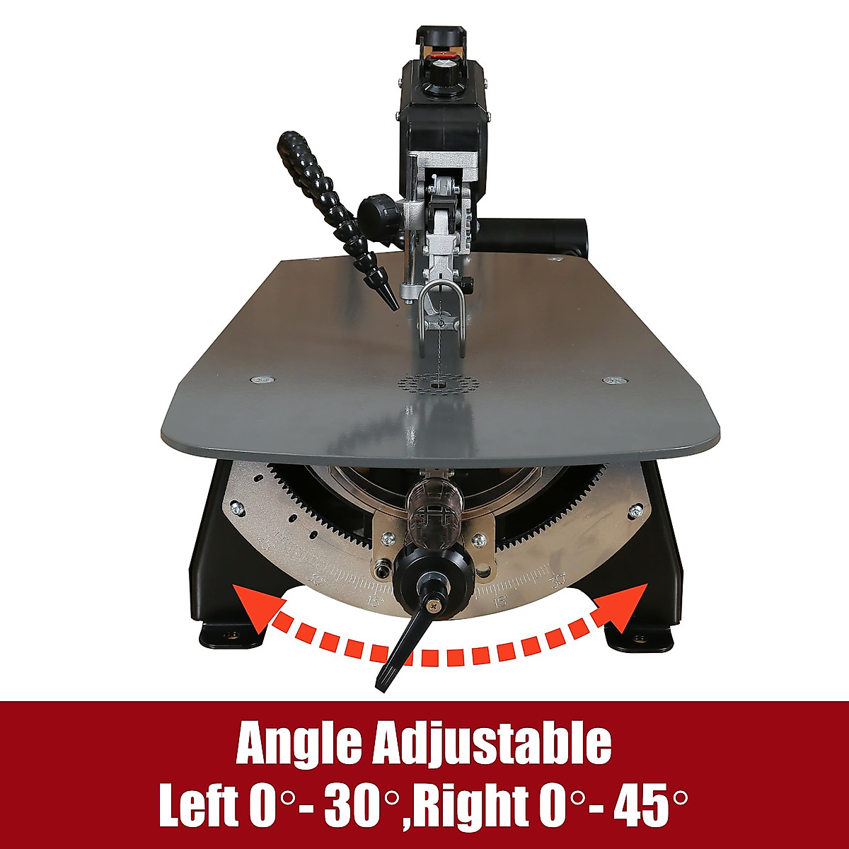 Bucktool 22 Inch Variable Speed Scrow Saw, 1.3A Scroll Saw for Woodworking