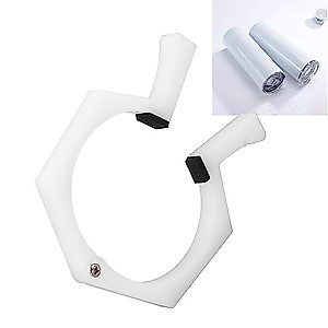 Sublimation Cups Compressed, Appearance ABS Sublimation Cups Clamp for 20 Ounce Capacity Cups (White)