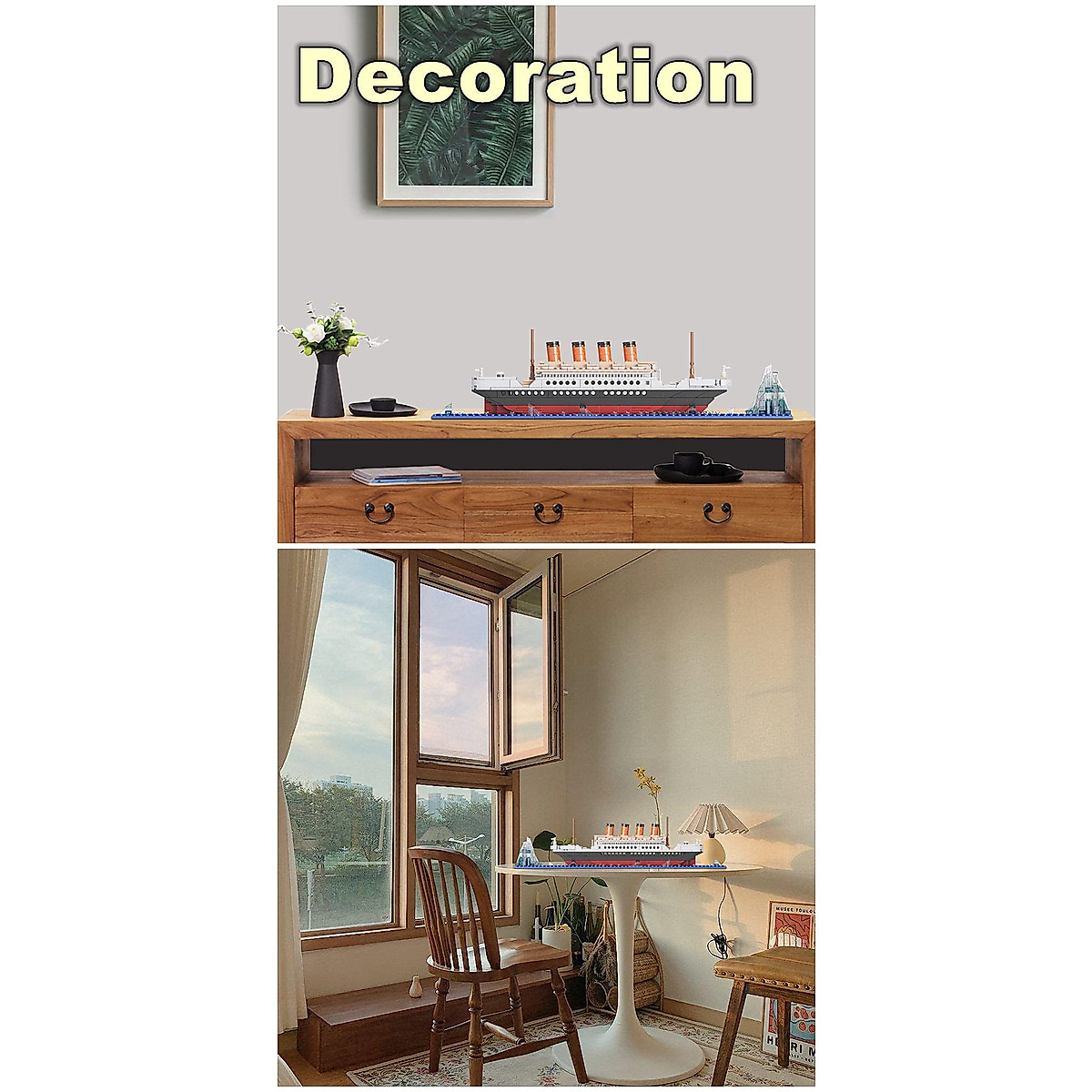 OneNext RMS Titanic Model Large Building Block Set 548pcs 100% Compatible DIY Educational Toys 3D Puzzle Gift for Adults and Kids