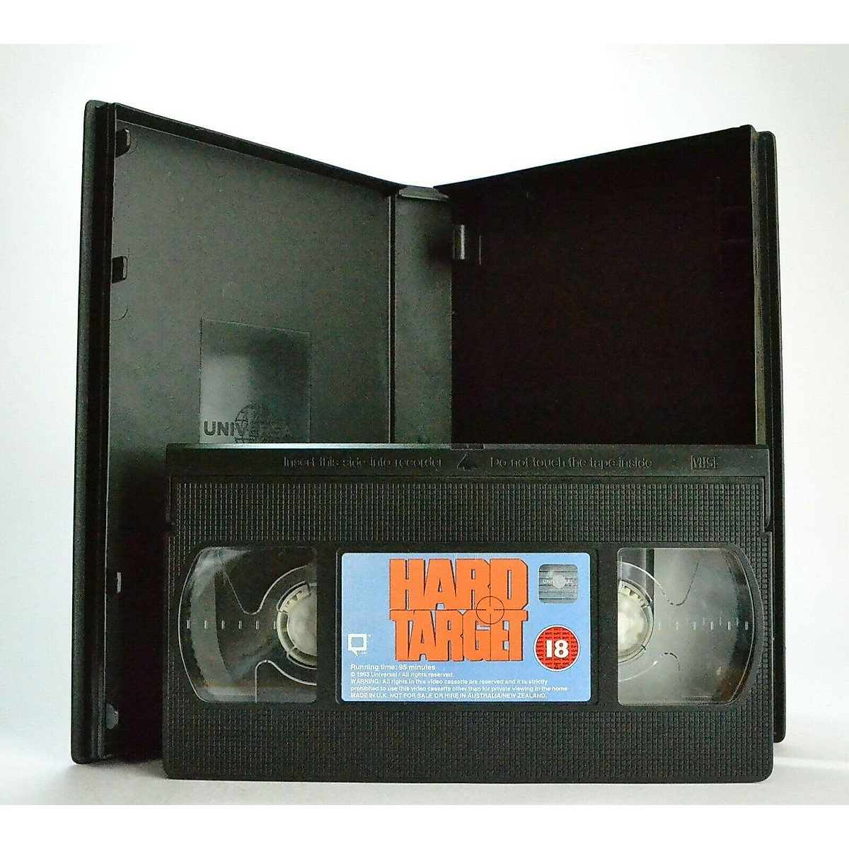 Hard Target (1993); [John Woo] Action - Large Box - Van Damme - Pal VHS