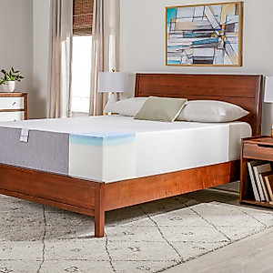 Select Luxury 14-inch Medium Firm Gel Memory Foam Mattress Beige 38"x75"x14"