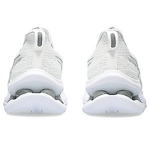 ASICS Women's Gel-Kinsei MAX Running Shoes, 6.5, White/Pure Silver