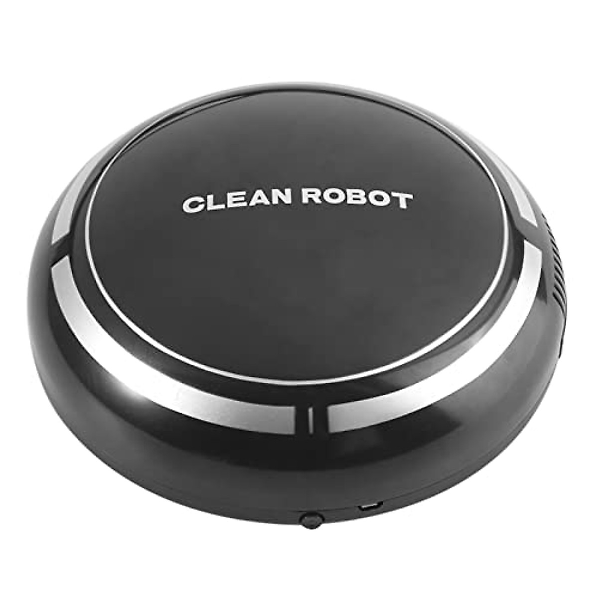 Zerodis Smart Robot Vacuum Floor Cleaner Sweeping Suction Sweeping Machine Robot Robotic Vacuum Cleaner, Automatic USB Rechargeable (Black)