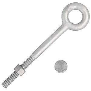 1/2" X 6" Galvanized Regular Eyebolt