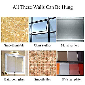 Cenland Wall Hooks 20lb(Max) Transparent Reusable Seamless Hooks,Waterproof and Oilproof,Bathroom Kitchen Heavy Duty Self Adhesive Utility Hooks (20 Pack)