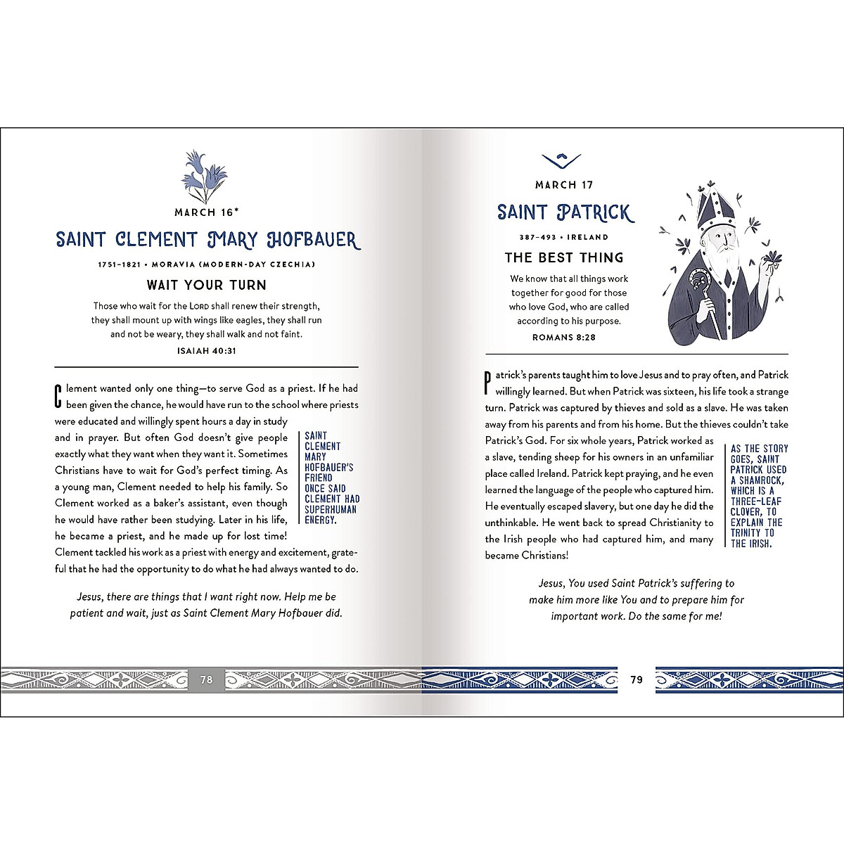 A Saint a Day: A 365-Day Devotional Featuring Christian Saints