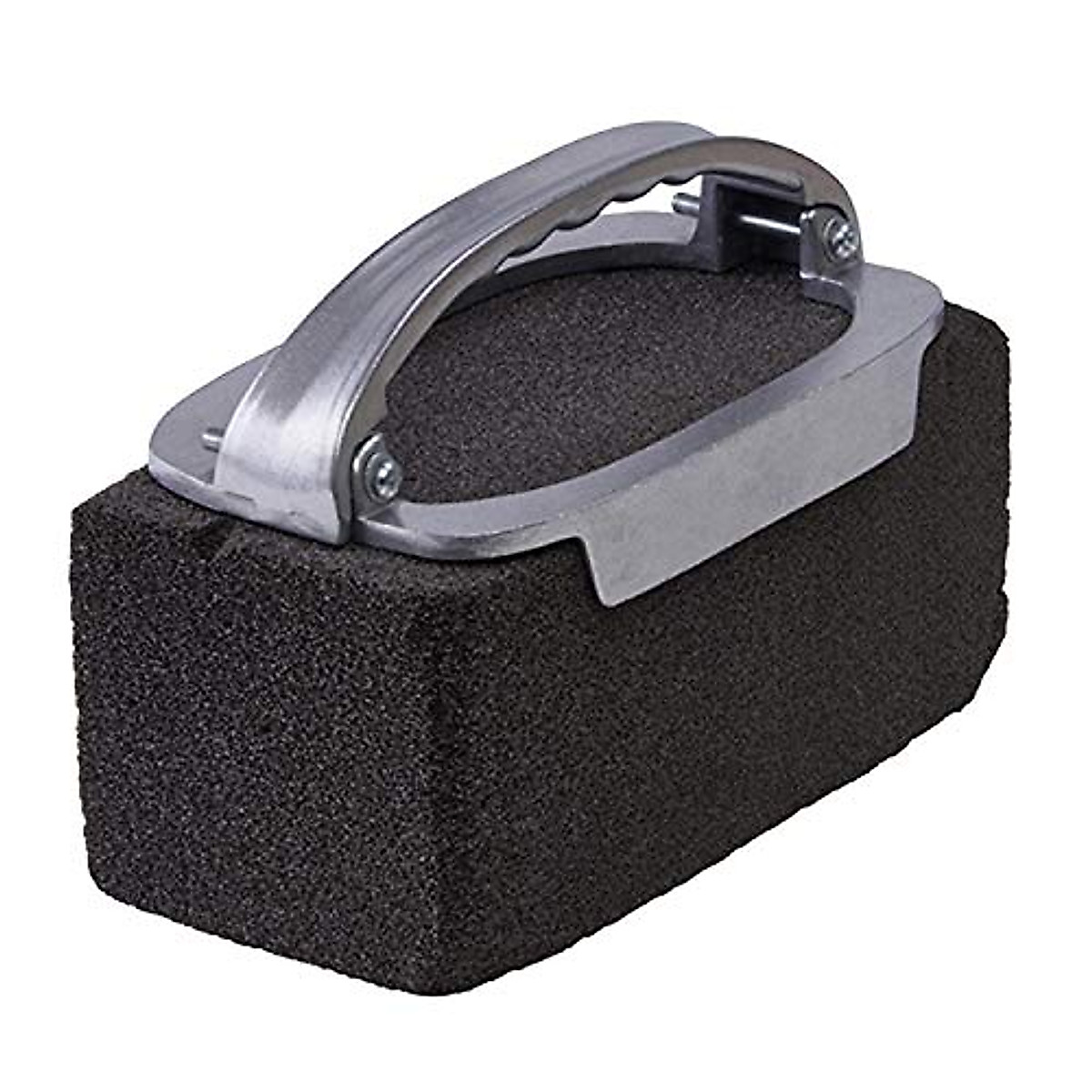 Tiger Chef Grill Cleaning Brick and Grill Brick Holder - Griddle Cleaning Brick Block - Grill Stone for Cleaning Flat Top BBQ Grills