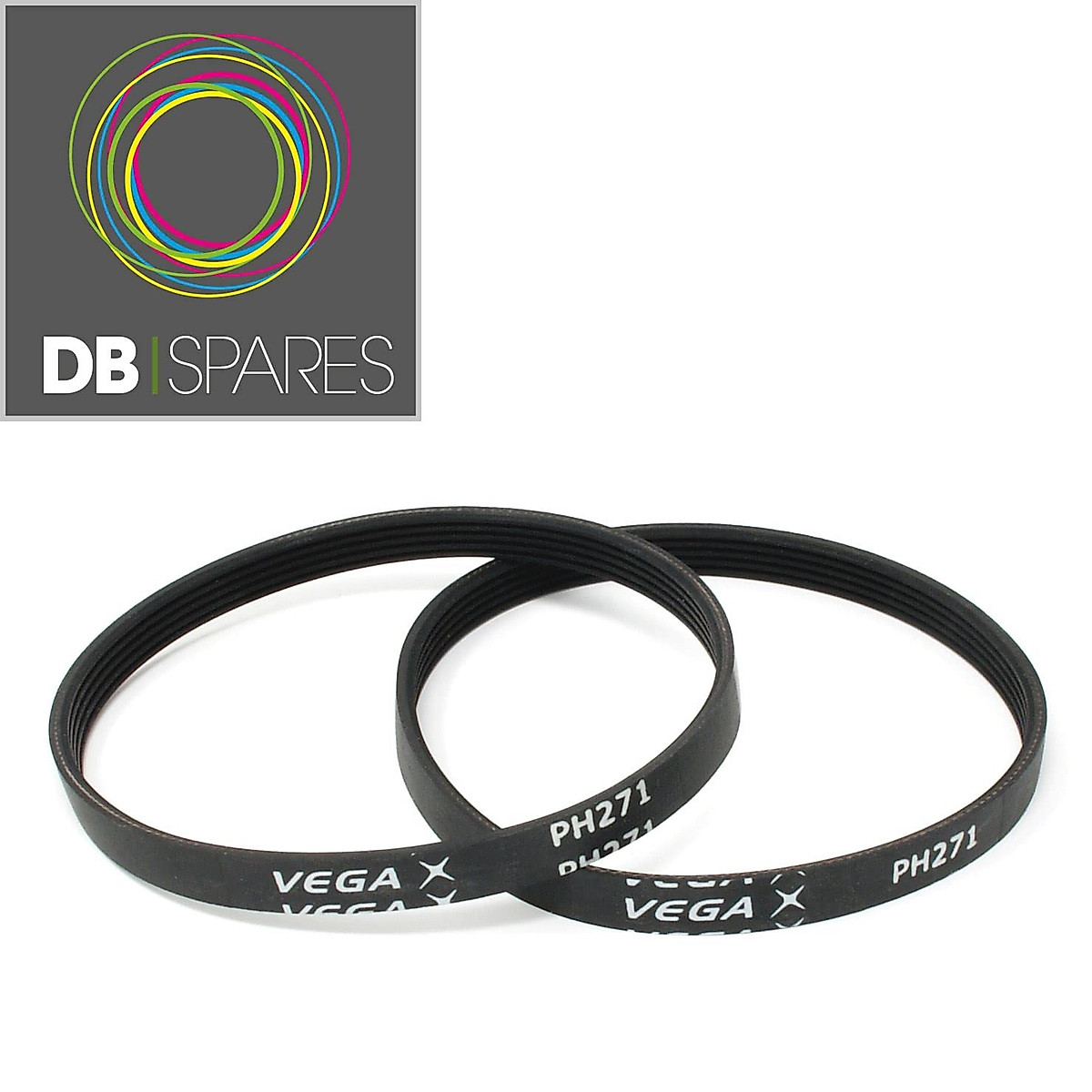 D B Spares 2 Replacement Drive Belts for Bosch Planer GHO26-82 GHO15-82 PHO3100 2609100410 Belt PH271