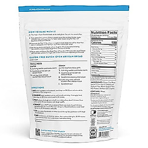 King Arthur Bread Flour, Gluten Free, 1:1 Flour Replacement great for yeasted recipes, 2lbs