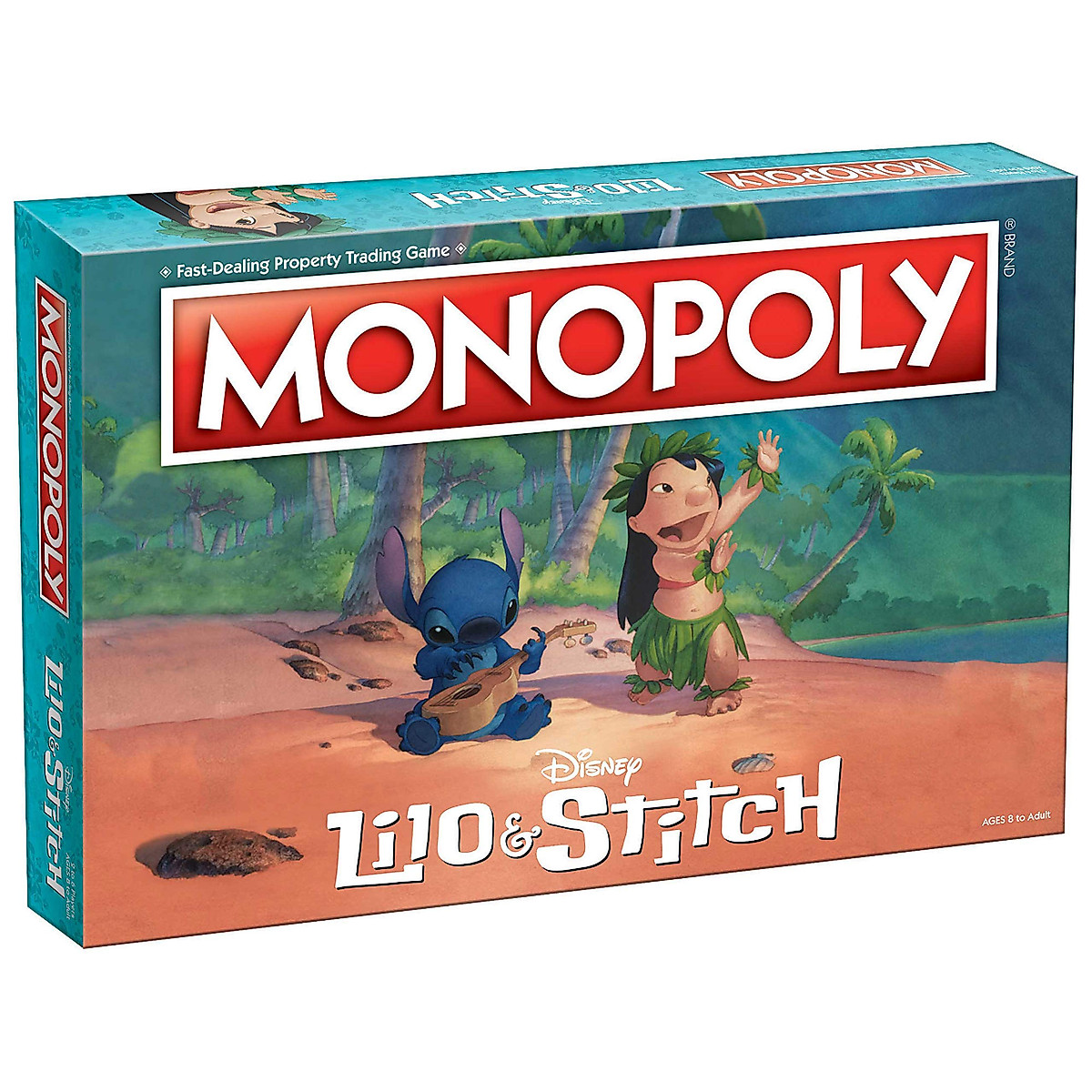 Monopoly: Disney Lilo & Stitch | Buy, Sell, Trade Characters from Disney’s Animated Film | Classic Monopoly Game | Officially-Licensed Lilo and Stitch Merchandise 2-6 Players