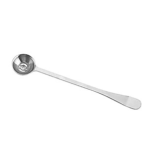 Stainless Steel Olive Spoon Serving Spoon with Drain Hole Cherry Spoon Serving Tools Pickle Spoons for Containers Canisters