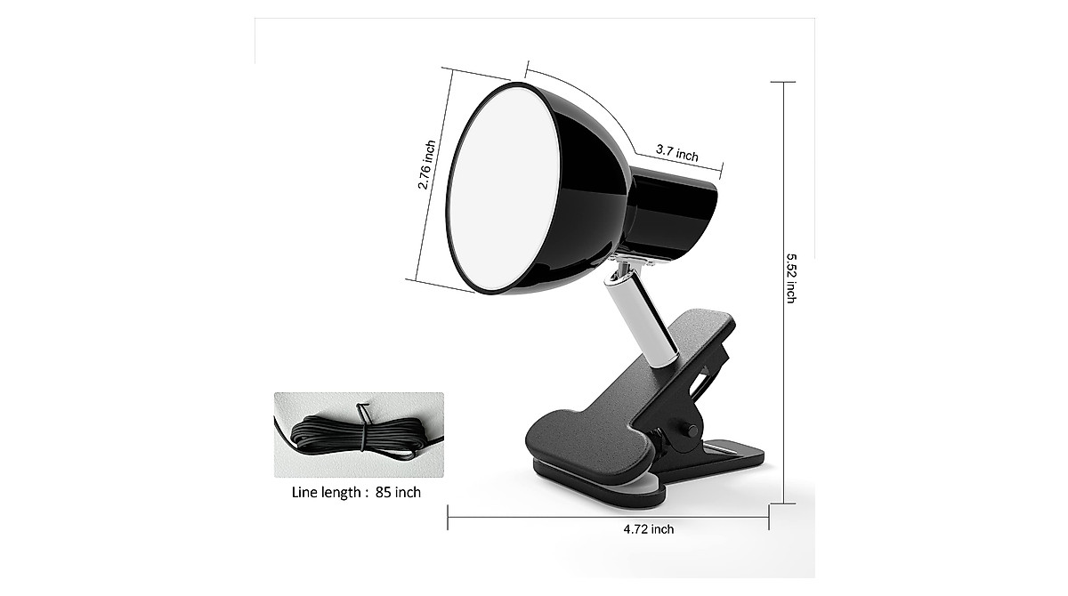 Deeloop 5W Clip on Light - Ultra Bright & Flexible