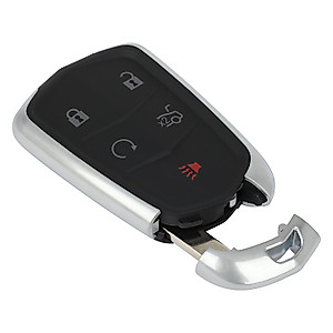 SCITOO 2 Pcs Remotes Key Fob for Cadillac Ats Ats-v Ct6 Ct6 Plug In for Cts Cts-v Cadillac Xts 2016-2020 433Mhz HYQ2EB