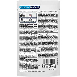 Royal Canin Large Puppy Wet Dog Food, 4.9 oz cans 10-count