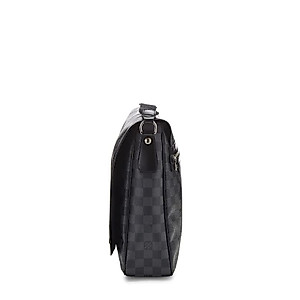 Louis Vuitton, Pre-Loved Damier Graphite Daniel GM, Black