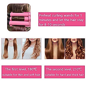 Hair Curling Iron 1 inch 3 Barrel Hair Crimper Ceramic Two Gear Temperature Control Hair Waving Styling Tools