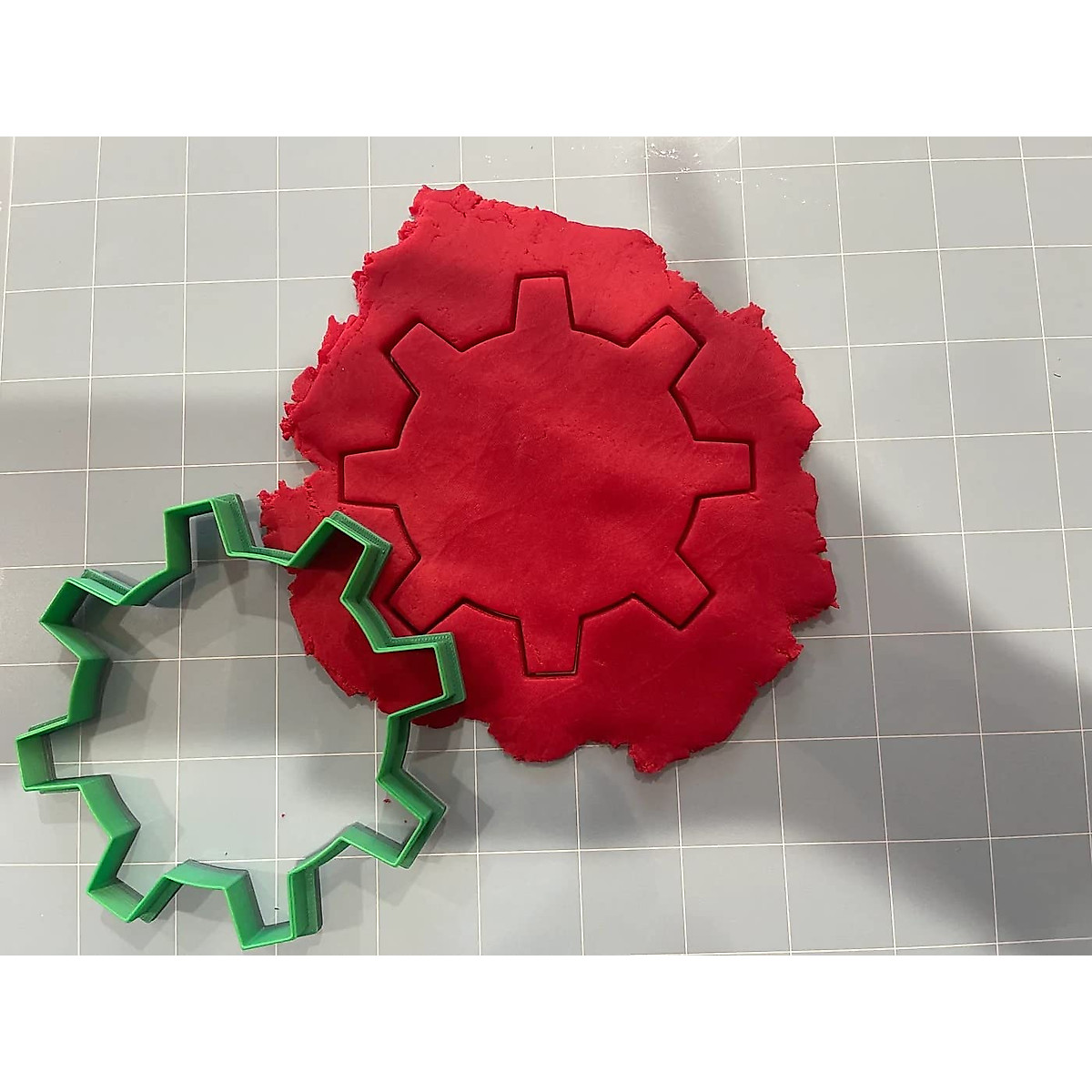 Gear Cookie Cutter (4 inch)