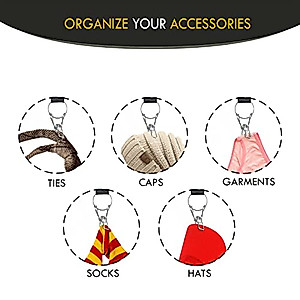 hat organizer for closet 2pcs - Cap Organizer Holder for Hanger & Closet, 10 caps hat hanger for baseball caps Upgrade your clothes hanger to a cap organizer hanger and maximize your closet storage